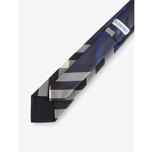 Burberry Checked Silk Neck Tie