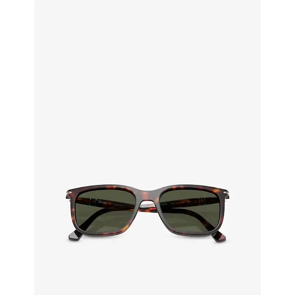 Persol Rectangle-frame Sunglasses - Brown