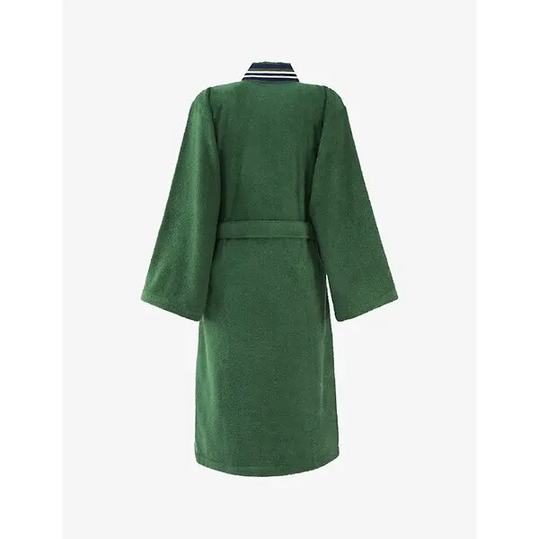Lacoste Club Kimono-style Terry Cotton Bathrobe