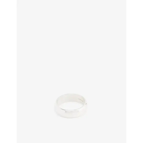 SERGE DENIMES Sterling Engraved Symbol Ring