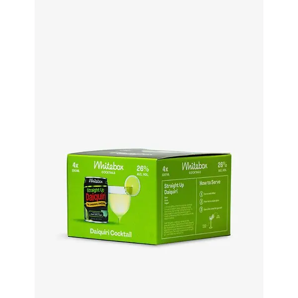 WHITEBOX COCKTAILS Straight Up Daiquiri 4 X 100ml