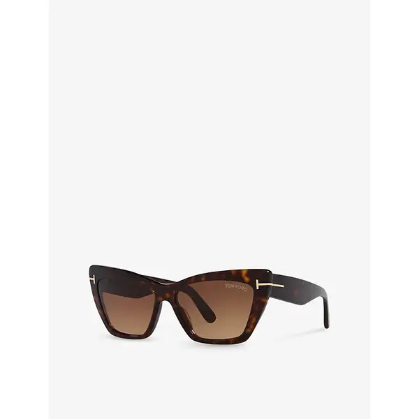 TOM FORD Cat-eye Tortoiseshell Sunglasses - Brown