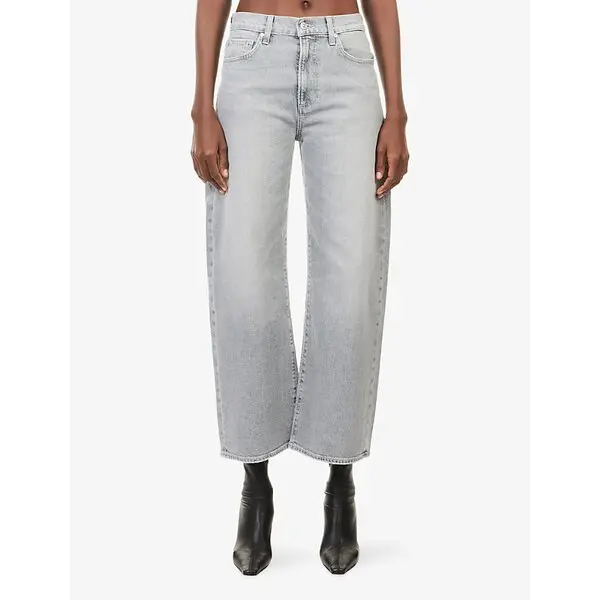 Paige Arellia Ankle Barrel-leg Jeans