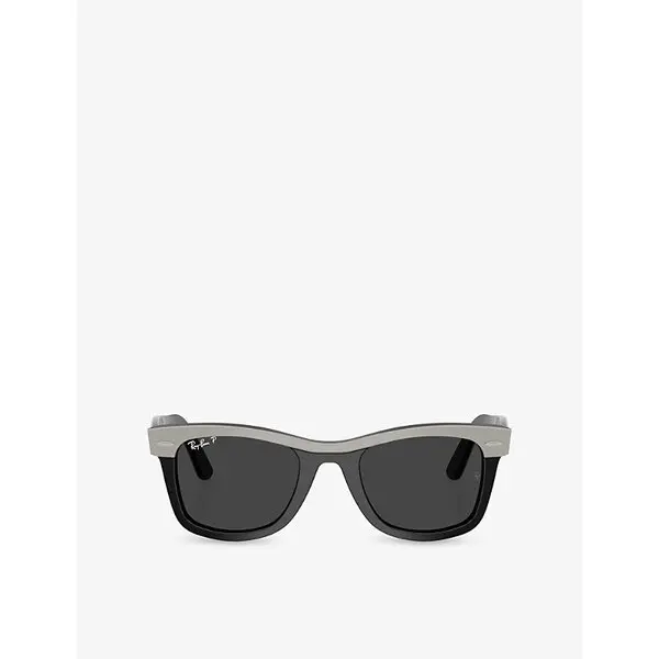 Ray-ban Wayfarer Rectangle Sunglasses - Black