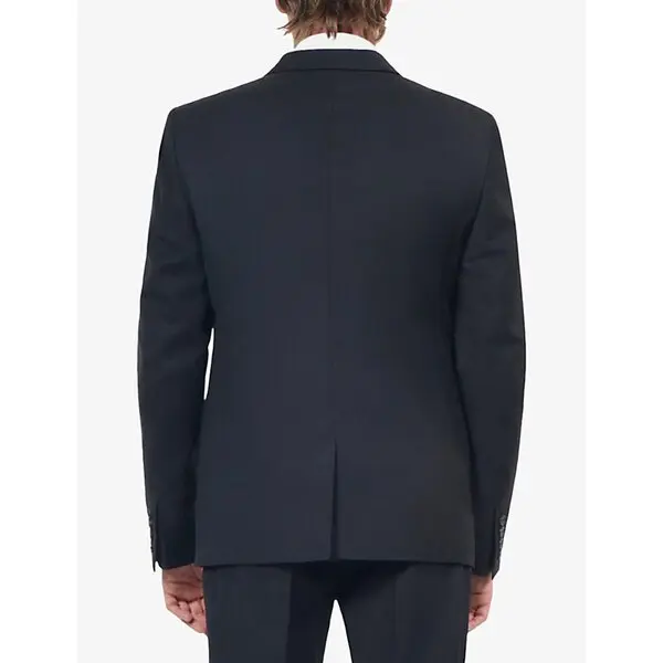 The Kooples Single-breasted Slim-fit Wool Suit Jacket