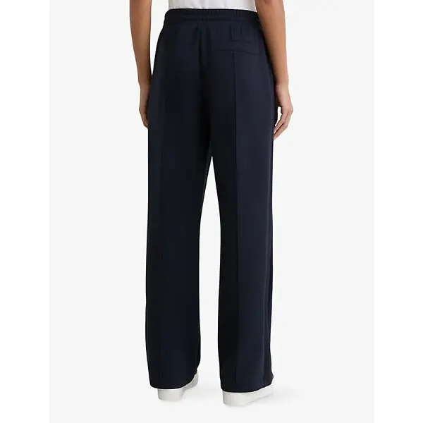 REISS Bella Side Stripe Stretch-jersey Jogging Bottoms