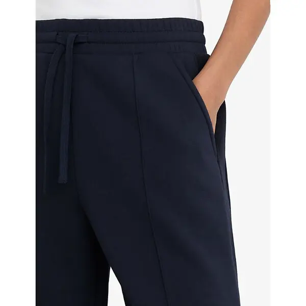 REISS Bella Side Stripe Stretch-jersey Jogging Bottoms