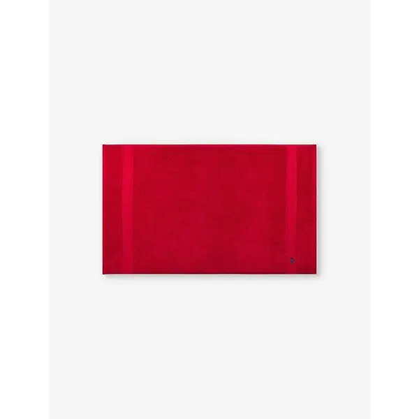 Ralph Lauren Polo Player-embroidered Cotton 55cm X 90cm - Red 2000