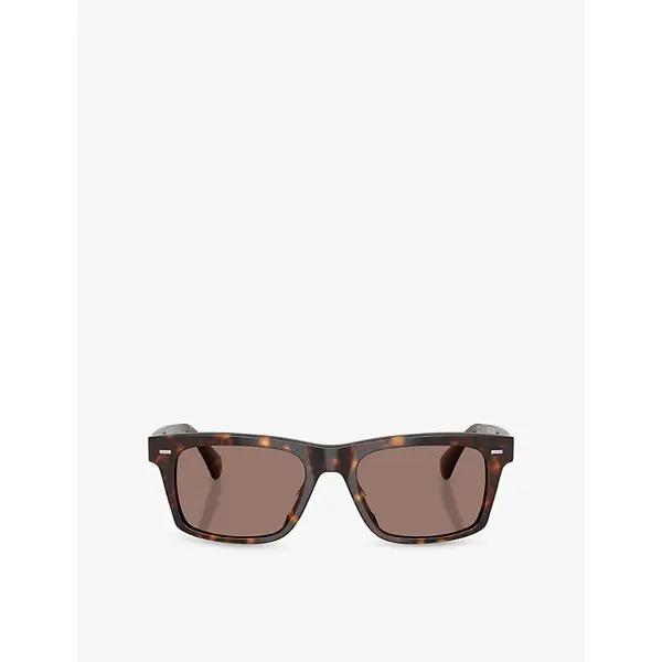 Oliver Spencer Ov5596su Rectangle Sunglasses - Brown