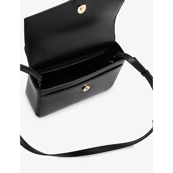 MALINA Monogram Leather Shoulder Bag
