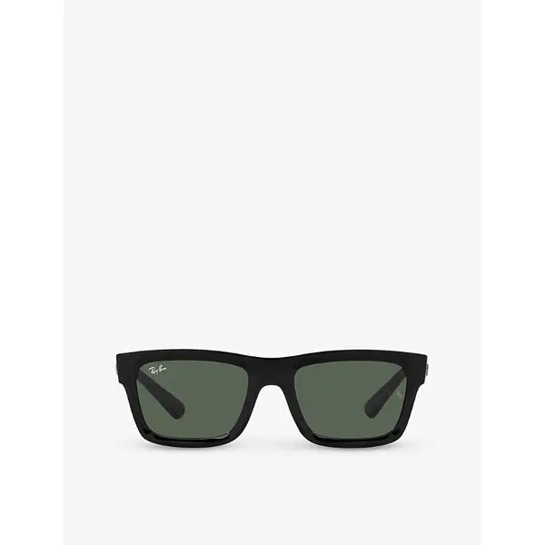 Ray-ban Warren Bio-based Acetate Sunglasses - Black