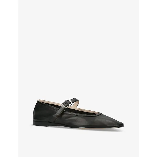 Le Monde Beryl Mary Jane Leather Ballet Flats