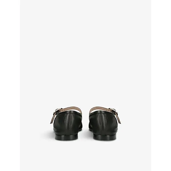 Le Monde Beryl Mary Jane Leather Ballet Flats