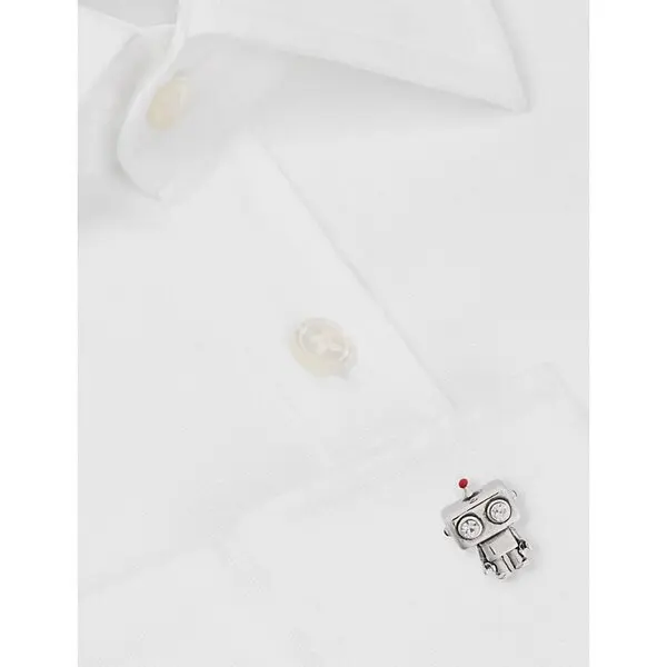 Paul Smith Robot Copper And Zinc Cufflinks