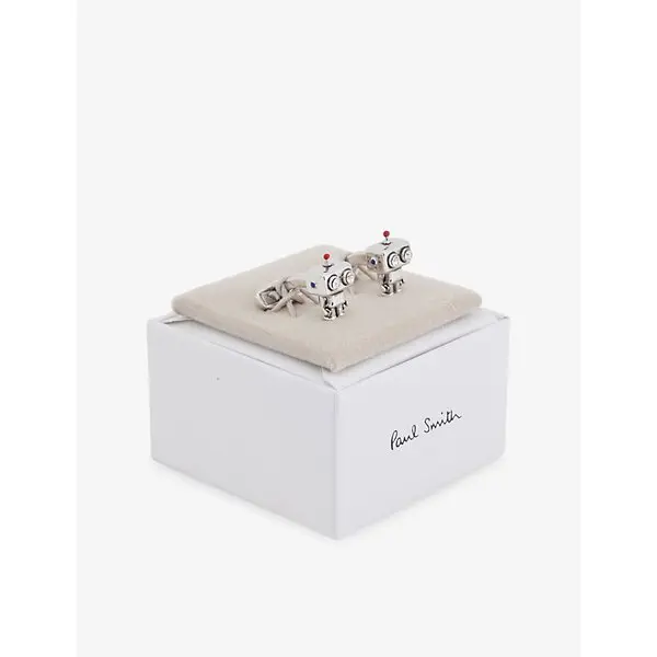 Paul Smith Robot Copper And Zinc Cufflinks