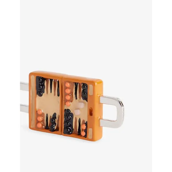 POUBEL Backgammon Sterling Silver Charm