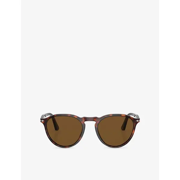 Persol Po3286s Phantos-frame Sunglasses - Brown