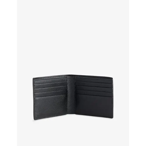 TOM FORD Bi-fold Grained Leather Wallet - Black
