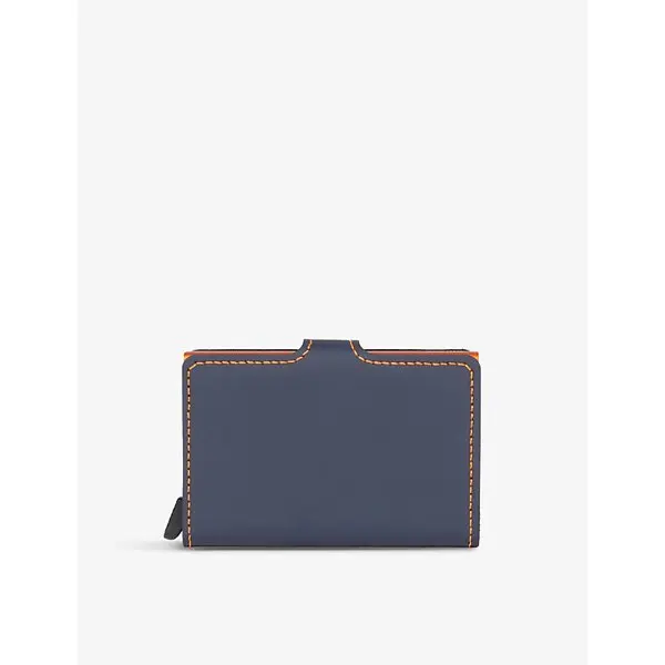 SECRID Miniwallet Leather And Aluminium Wallet