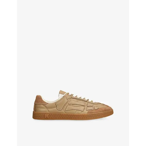 Amiri Pacific Bones Leather Trainers