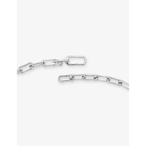 Monica Vinader Sterling Alta Mini Chain Bracelet