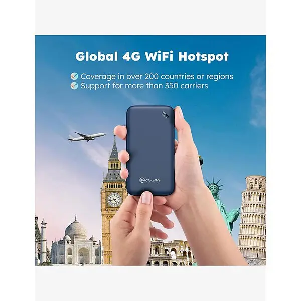GLOCALME Upp Portable 4g/lte Wi-fi Router Cloud Sim