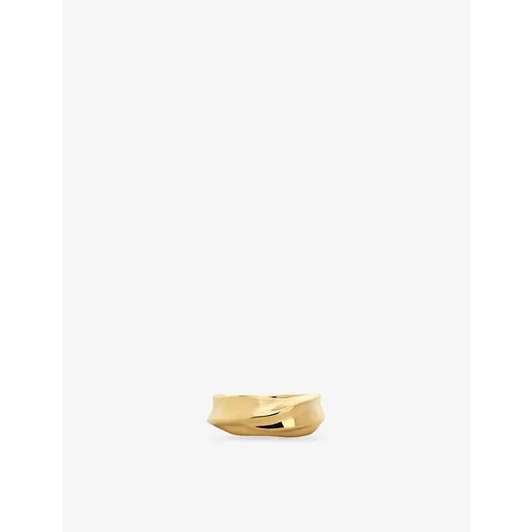 Monica Vinader Nomade Stacking Ring - Gold