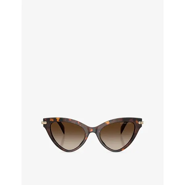 Michael Kors Cat Eye Acetate Sunglasses - Brown