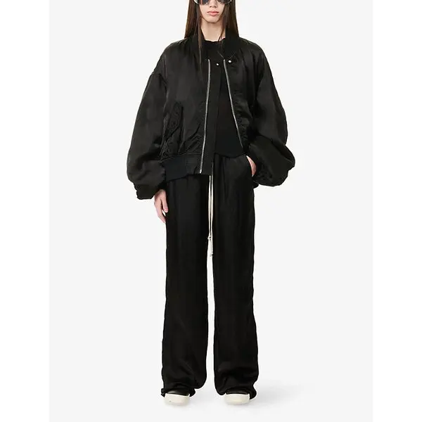 Rick Owens Dietrich Drawstring Woven Trousers