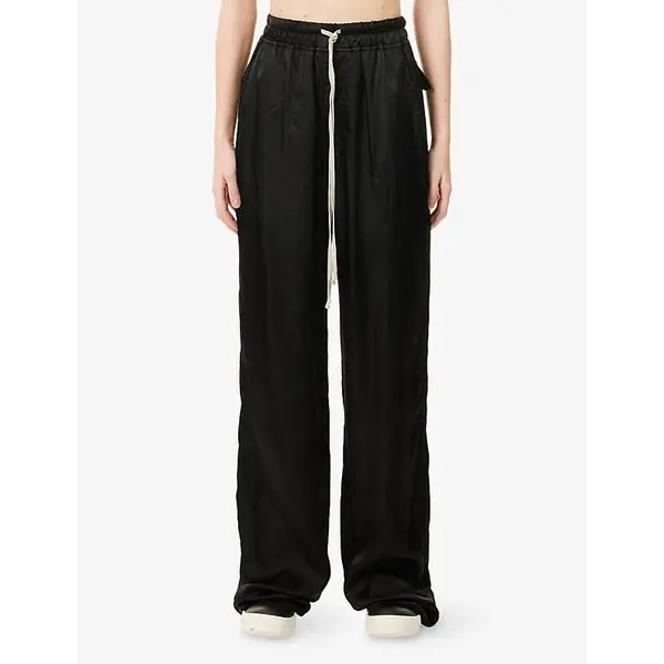 Rick Owens Dietrich Drawstring Woven Trousers