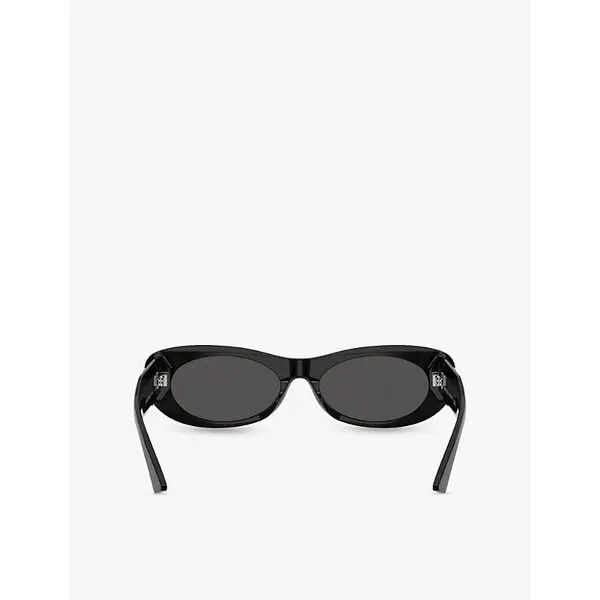 JIMMY CHOO Jc5038bu Oval-frame Sunglasses