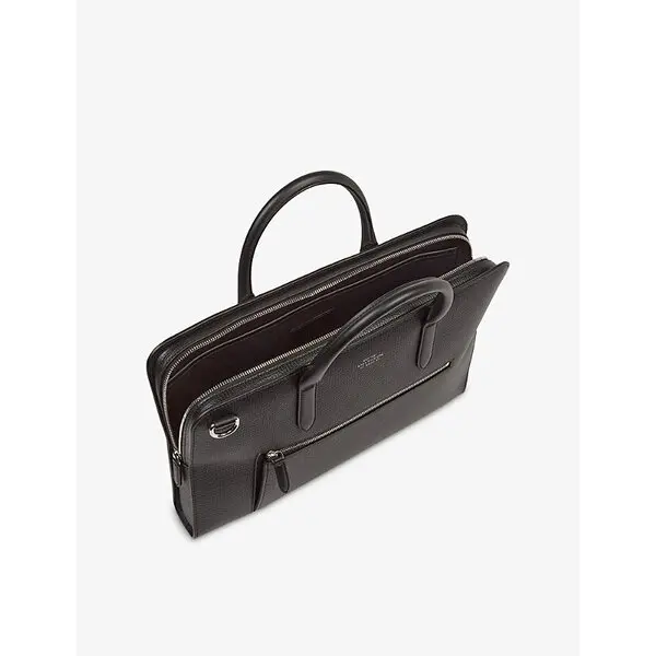 Smythson Ludlow Ultra-slim Leather Briefcase