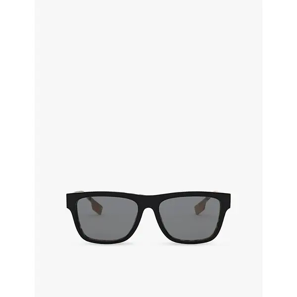 Burberry Square-frame Acetate Sunglasses - Black