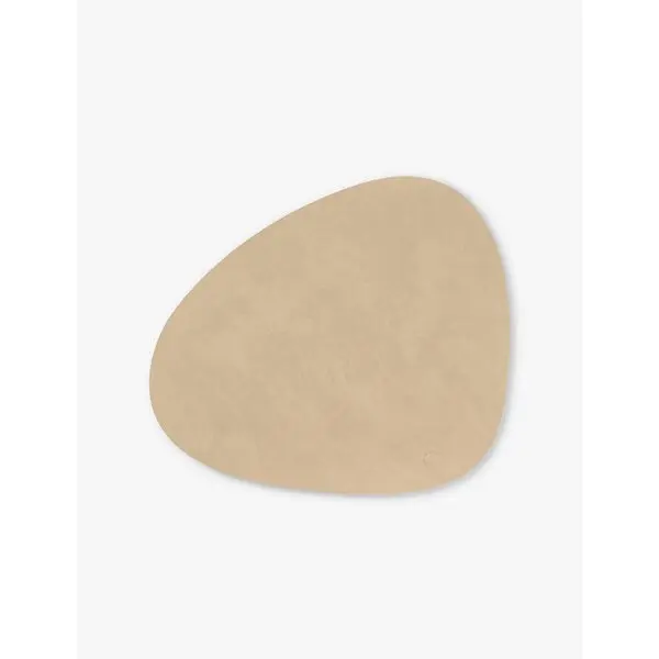 LIND DNA Nupo Large Leather Placemat - Sand