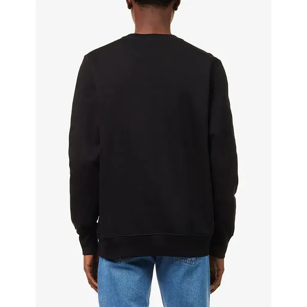 Paul Smith Zebra-logo Cotton-jersey Sweatshirt