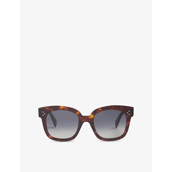 Celine Square Frame Sunglasses - Brown