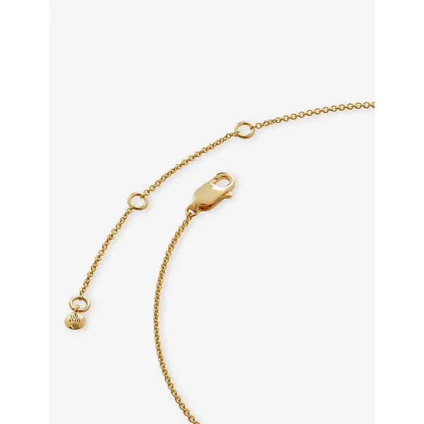 Monica Vinader Initial N 18ct Vermeil Necklace