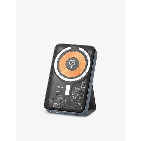 THE TECH BAR Q.mag Power 5 Magnetic Wireless Battery Pack - Space Grey