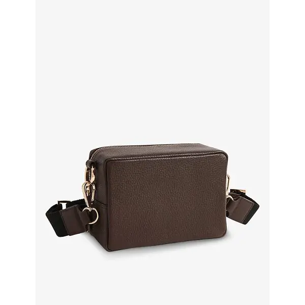 Whistles Bibi Pebbled-leather Cross-body Bag - Brown
