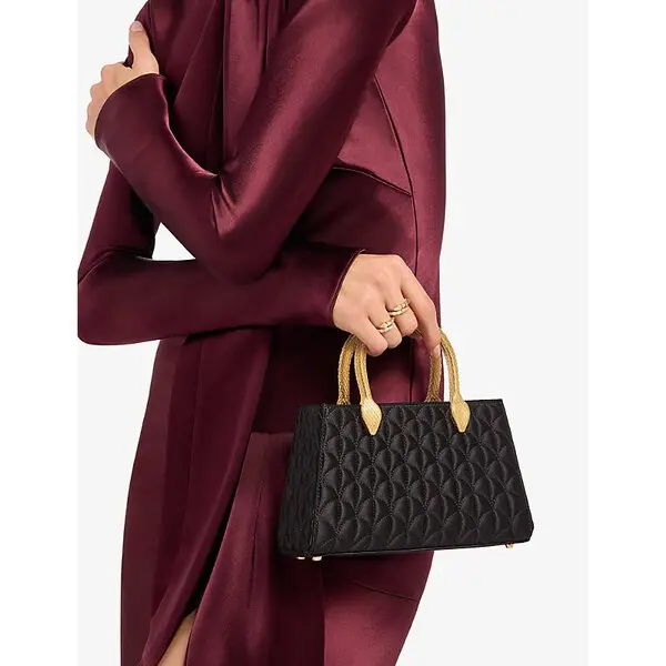 BVLGARI Serpentine Duette Top-handle Bag