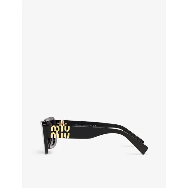 Miu Miu Ps 54ys Rectangle-frame Sunglasses