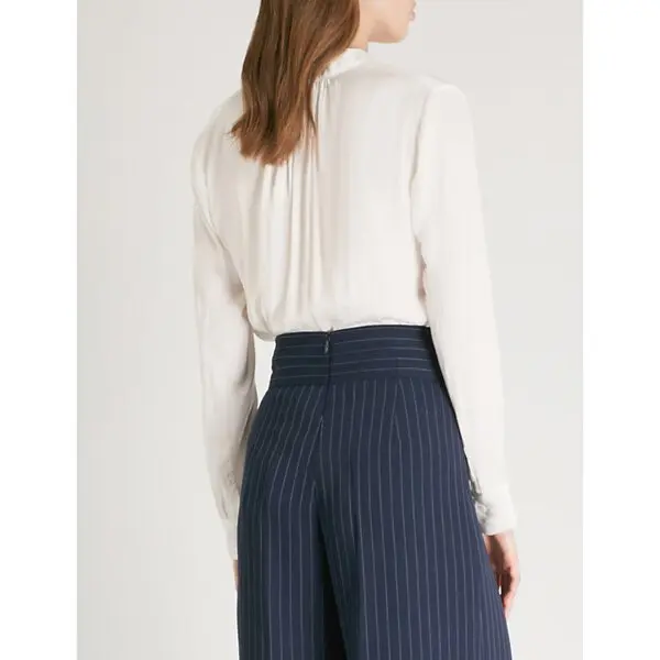 Zadig&Voltaire Satin Top - Blanc
