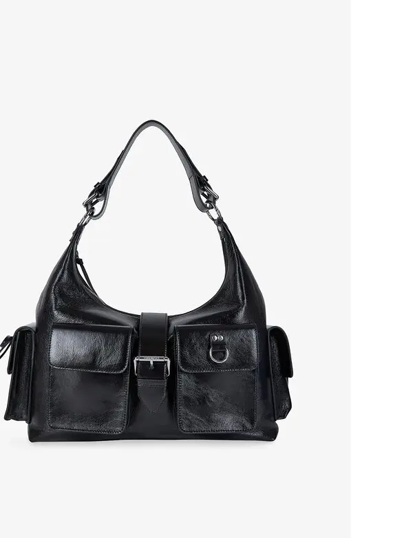 The Kooples Amelia Xl Leather Shoulder Bag