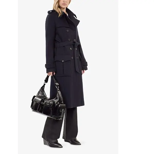 The Kooples Amelia Xl Leather Shoulder Bag