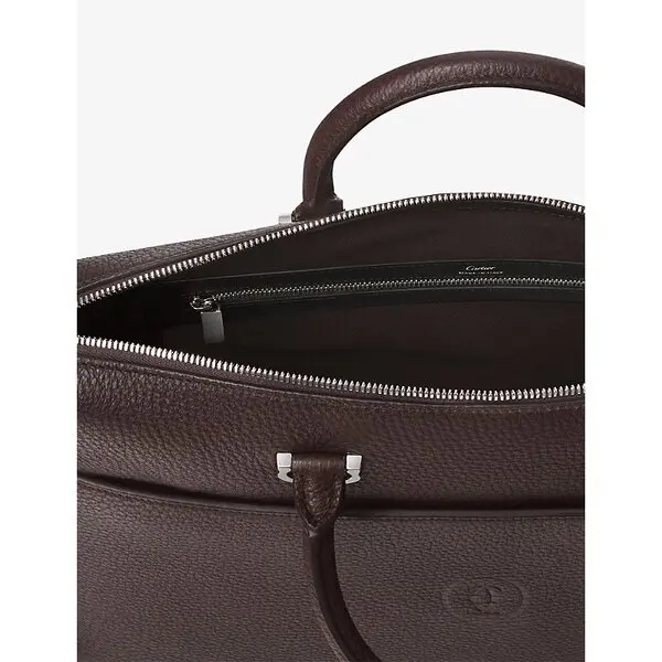 Cartier Must De Leather Briefcase