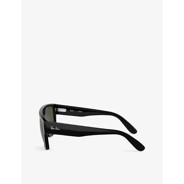 Ray-ban Square-frame Propionate Sunglasses - Black