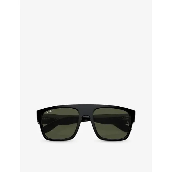 Ray-ban Square-frame Propionate Sunglasses - Black