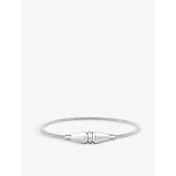 Boucheron Jack De Single 18ct White-gold Bracelet - Silver