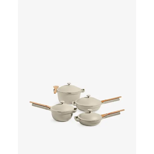OUR PLACE Cookware Four-piece Aluminium Set - Steam