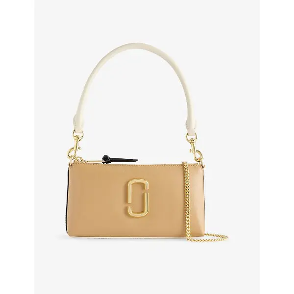 Marc Jacobs Snapshot Convertible Shoulder Bag - Camel Multi